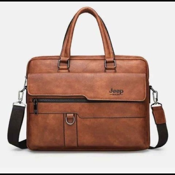 Jeep | Bags | Stylish Jeep Buluo Laptop Business Briefcase Shoulder Bag ...
